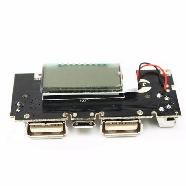Dual USB 5V 1A 2.1A Mobile Power Bank 18650 Battery Charger PCB Module Board | 1031593