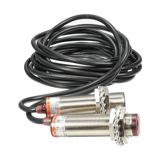 DC10-30V M18 NPN Beam Laser Switch Visible Red Beam Laser Sensor Laser ...