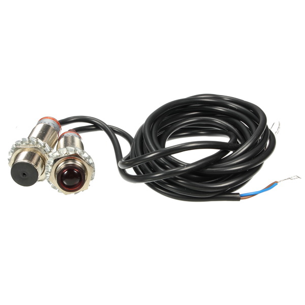 DC10-30V M18 NPN Beam Laser Switch Visible Red Beam Laser Sensor Laser ...