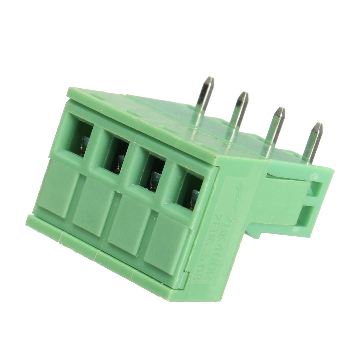 2EDG 5.08mm Pitch 4 Pin Plug-in Screw Terminal Block Connector Right ...