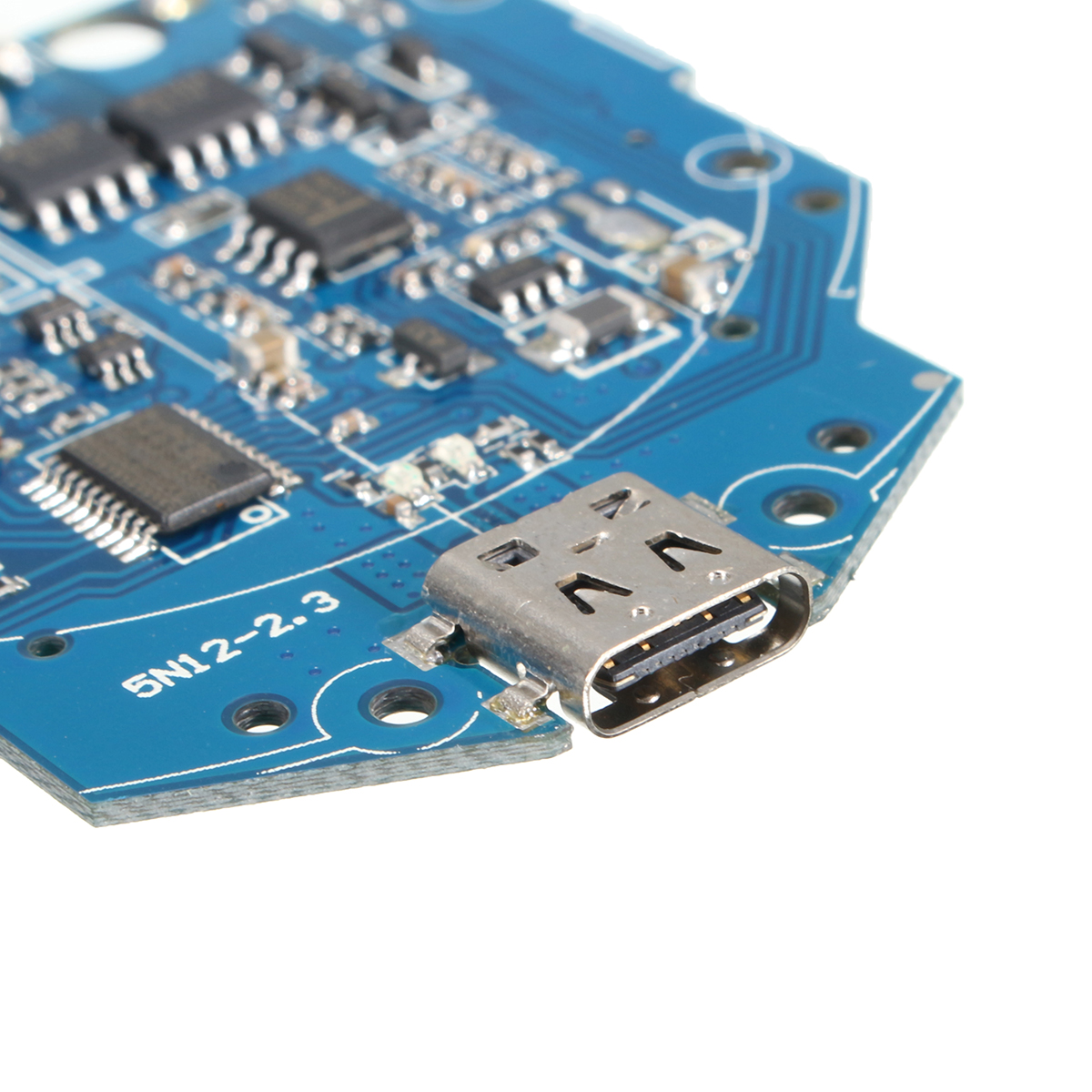 9V 1-2A Type C Port Qi Wireless Charger PCBA Circuit Board 2 Coil ...